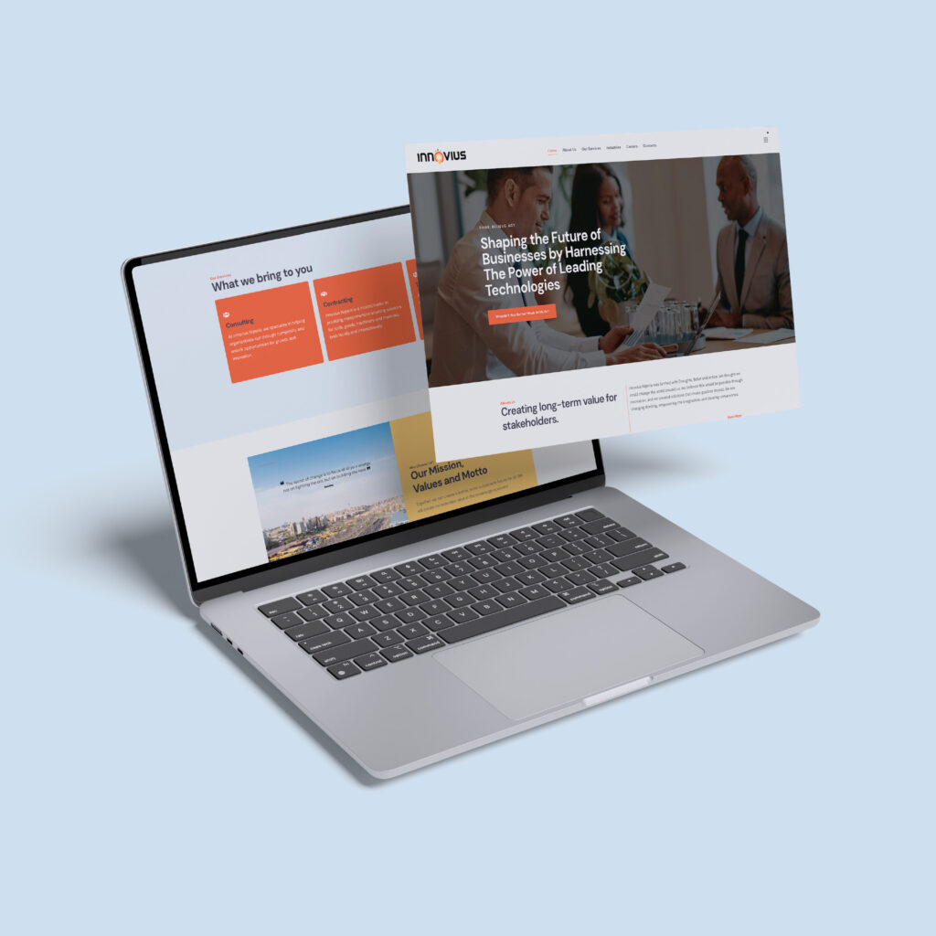 Innovius Website Design & Development - Amikoba